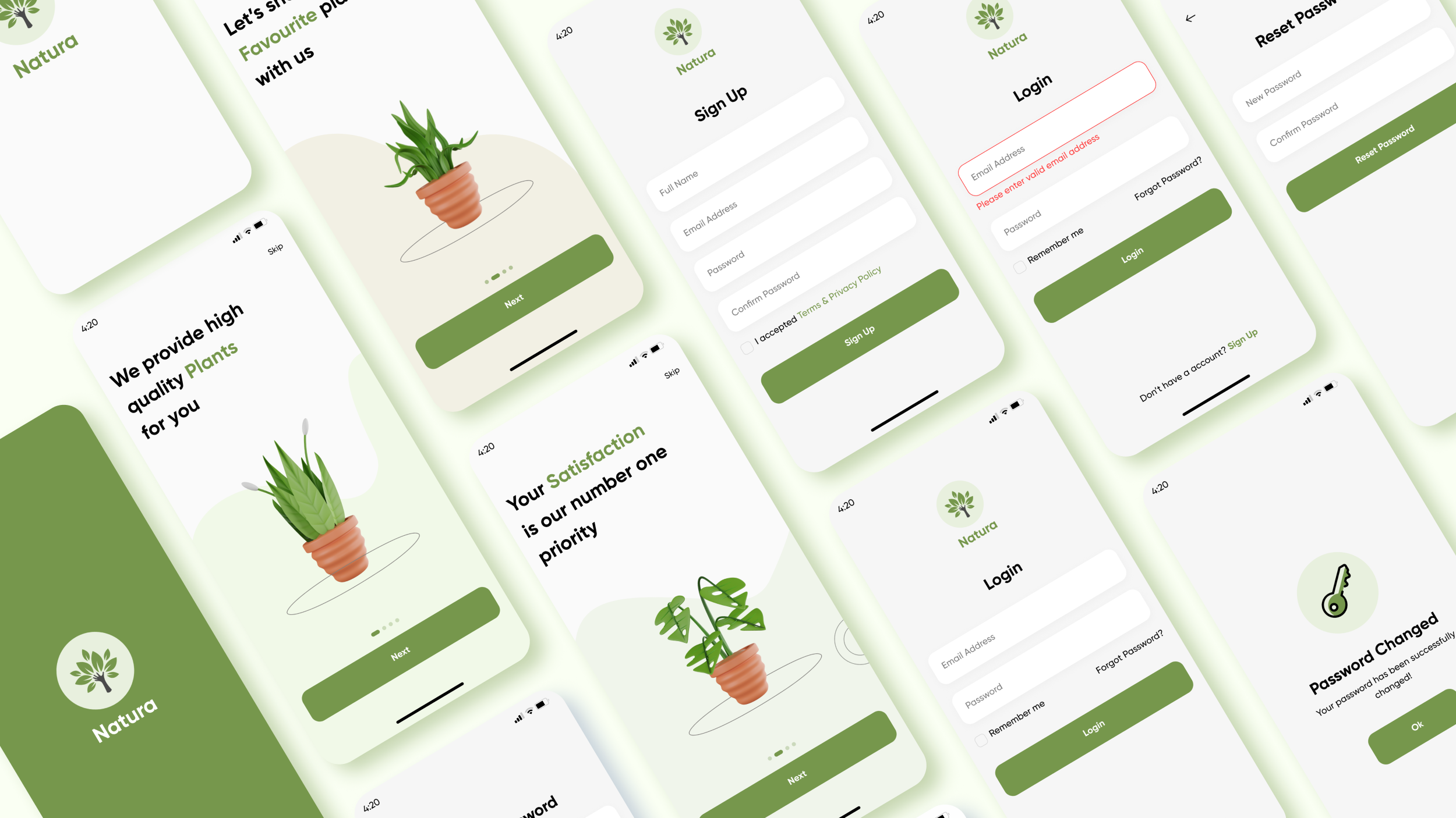 Seed2Plants App - Online Plant Store Flutter 3.x (Android, iOS) UI app | Plants Bazar : Shopping ...